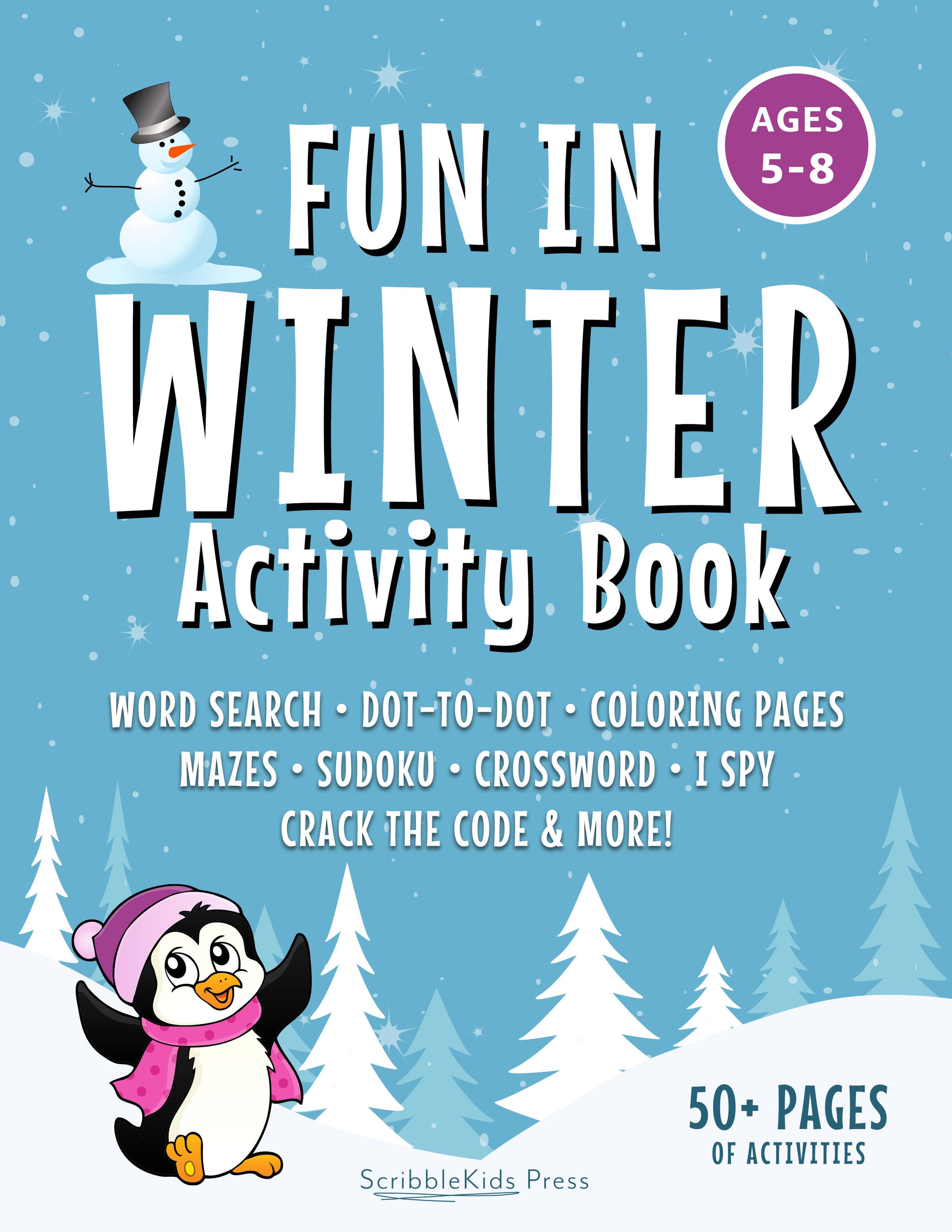 Activity Books Ages 2-5 | ScribbleKids Press